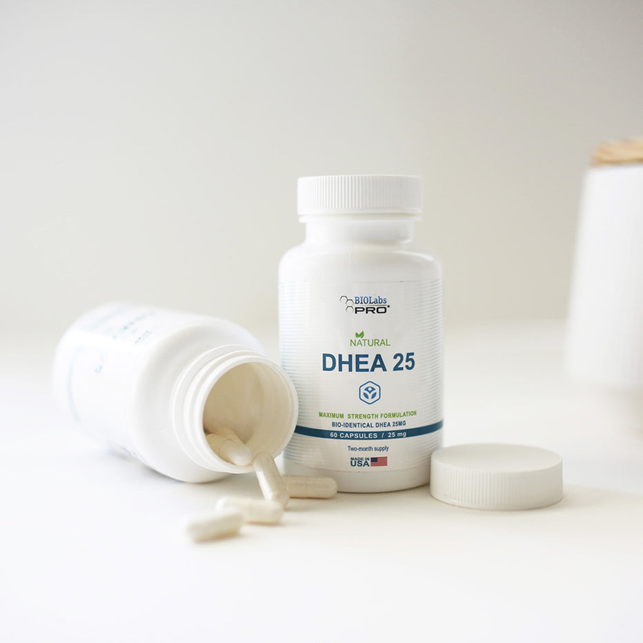 DHEA 25MG PROFESSIONAL STRENGTH ORAL SUPPLEMENT - 60CT 2 MONTH SUPPLY ...