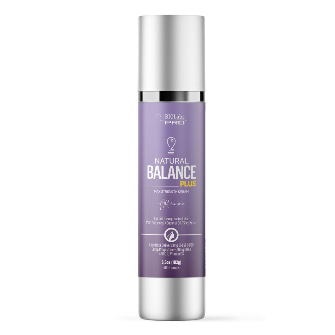 BIOLabs PRO Natural Balance PLUS Cream – BIOLabs PRO® - Smarter Health ...