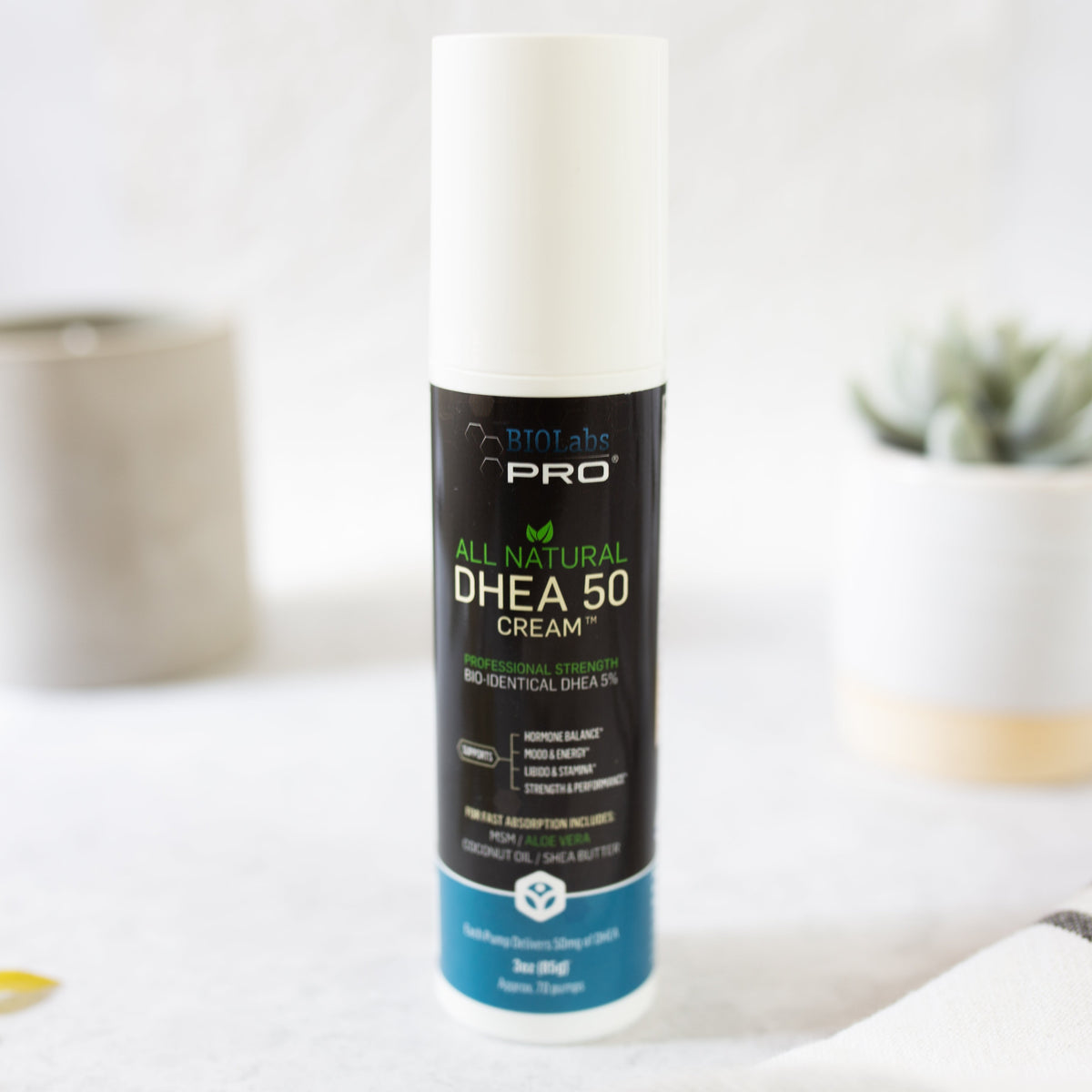 BIOLabs PRO® Natural 50mg Dhea Cream – BIOLabs PRO® - Smarter Health ...