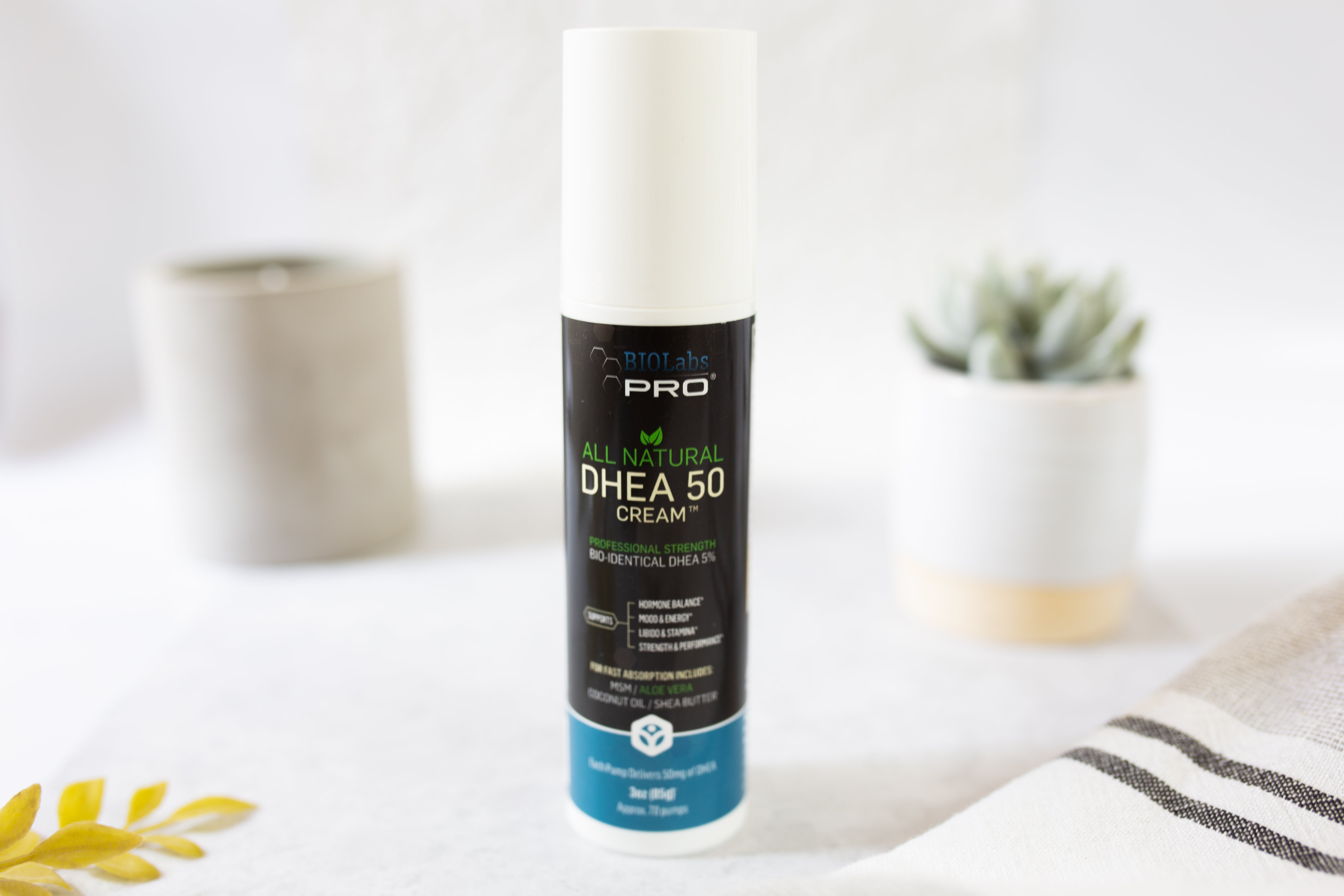 BIOLabs PRO® Natural 50mg Dhea Cream – BIOLabs PRO® - Smarter Health ...