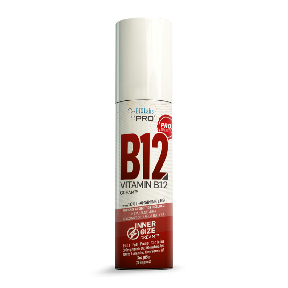 BIOLabs PRO® Natural B12 Cream – BIOLabs PRO® - Smarter Health And Aging™