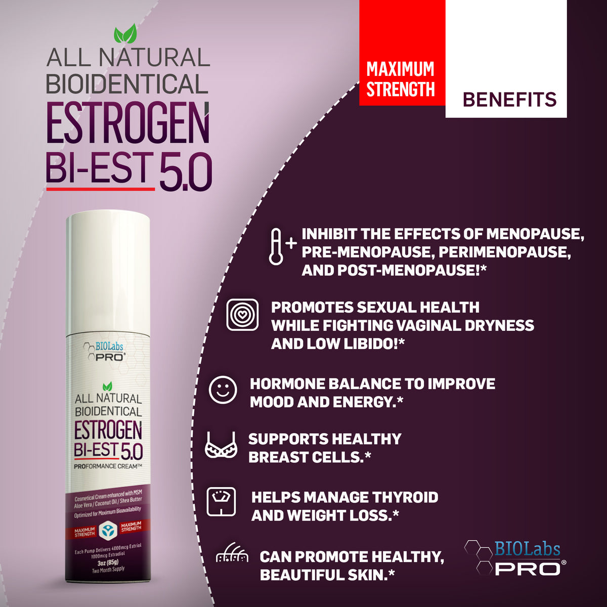 Estro Creams - BIOLabs PRO® - Smarter Health And Aging™