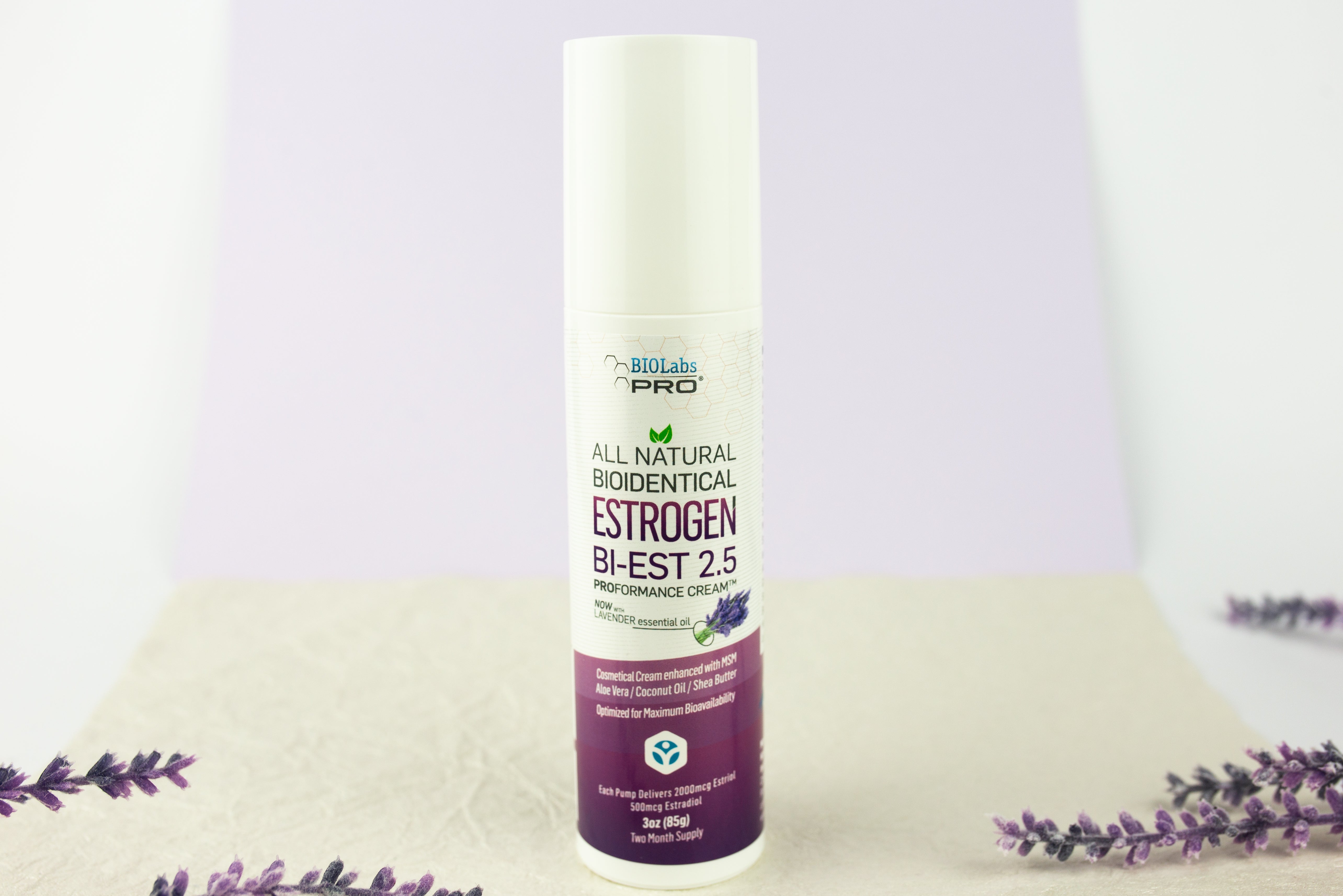 BIOLabs PRO® Natural Estro Bi-EST 2.5 Cream (Lavender) – BIOLabs PRO ...