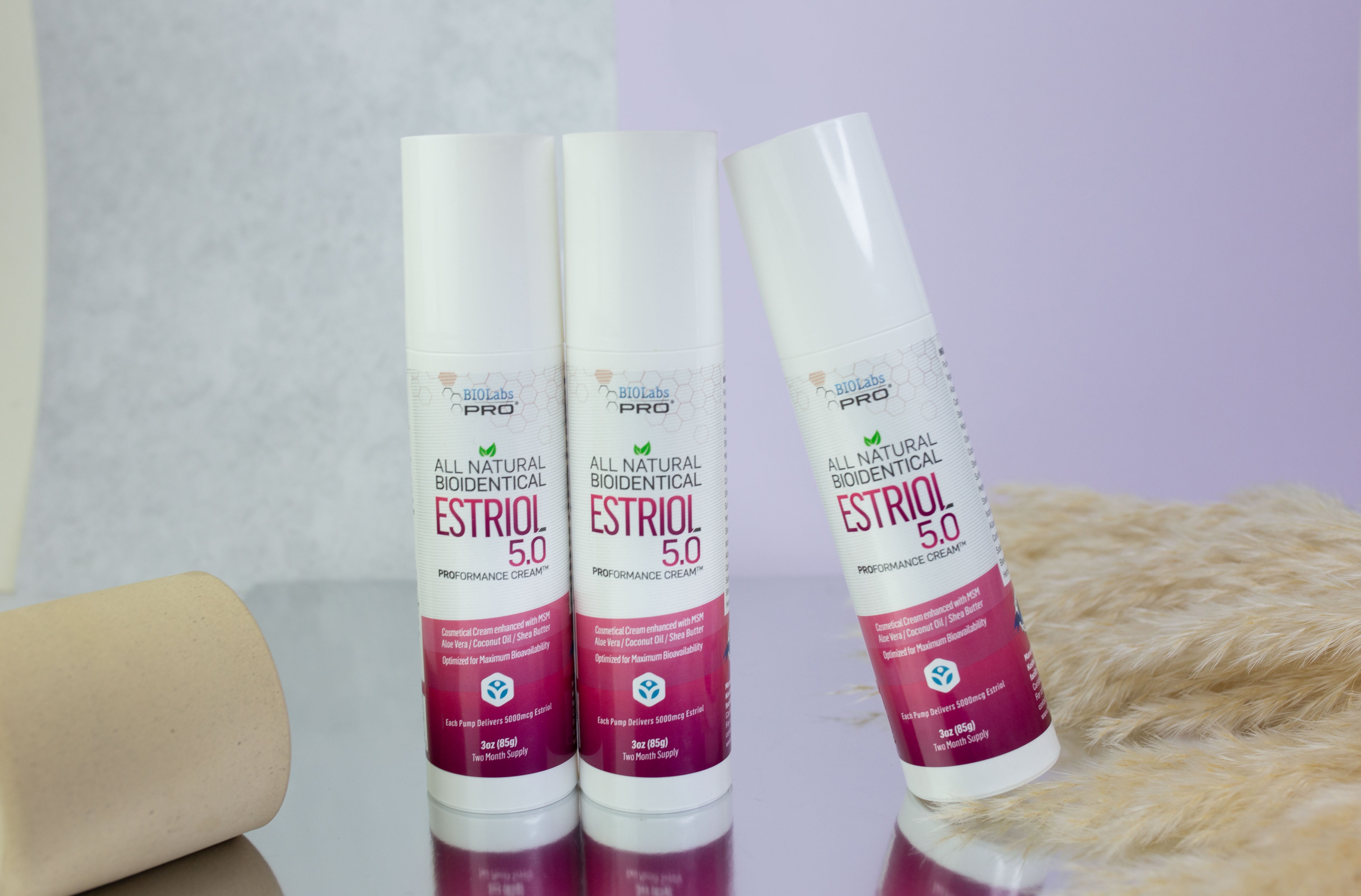 BIOLabs PRO Natural Estriol 3oz (3-pack bundle) 6 month Supply ...