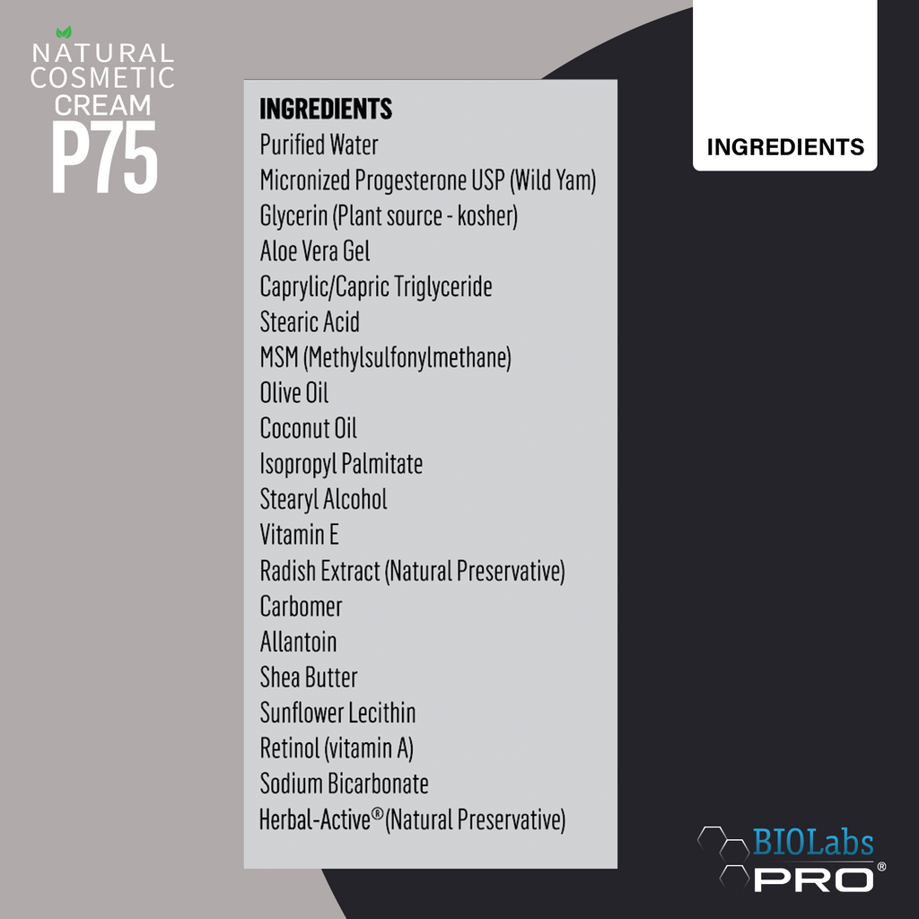 BIOLabs PRO® Natural P75 MAXX – BIOLabs PRO® - Smarter Health And Aging™