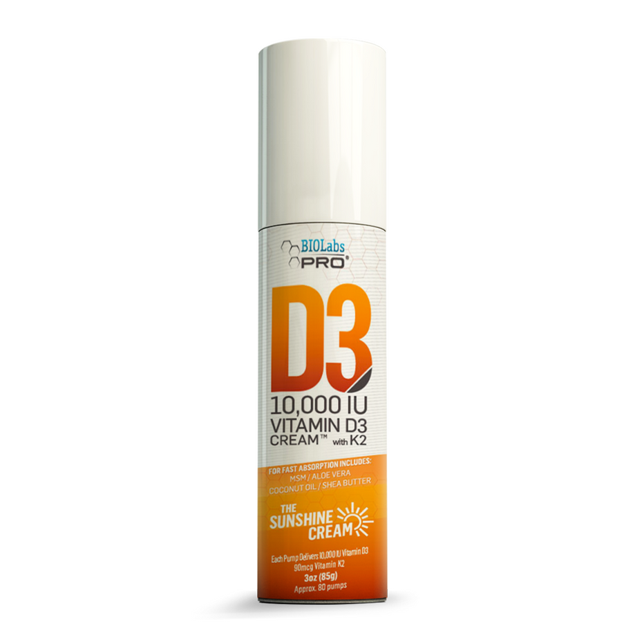 BIOLabs PRO® D3 10,000 IU Vitamin D Cream – BIOLabs PRO® - Smarter ...