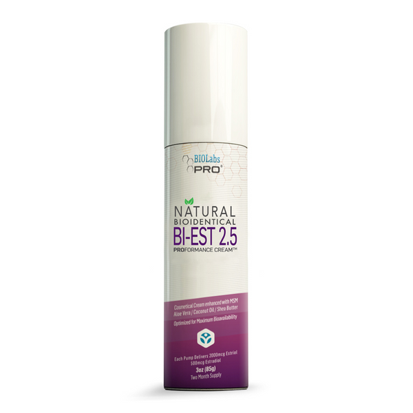 BIOLabs PRO® Natural Estro Bi-EST 2.5 Cream - BIOLabs PRO® - Smarter ...